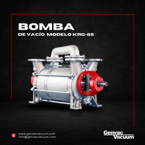 Bomba de vacío con sello de agua - ®Genvac Vacuum